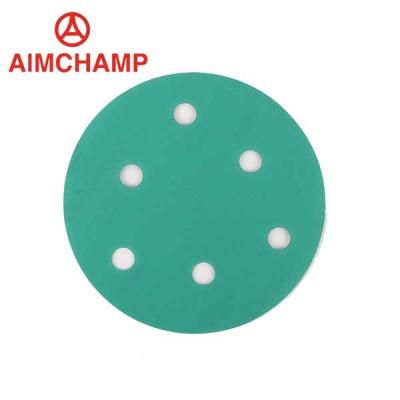 China 1000 Grit Abrasive Sanding Disc green film Red Sanding Disc Abrasive Disc Pad for sale