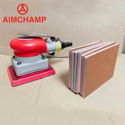 China 100x75mm Aluminum Oxide Sanding Pad Hand Sanding Diamond Blocks Waterproof for sale