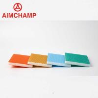 China 120mm Furniture Sanding Sponge Aluminum Oxide Hand Sanding Pad PU flexible for sale