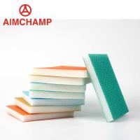China Car Paint Repair Abrasive Sanding Sponge 100x75x12mm Waterproof Abrasive Pad for sale