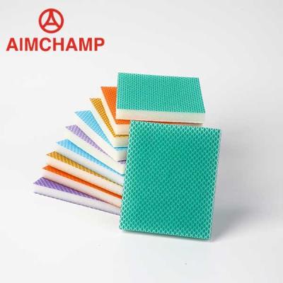 China Wood Abrasive Sanding Sponge 100Grit Waterproof Aluminum Oxide Sanding Block for sale