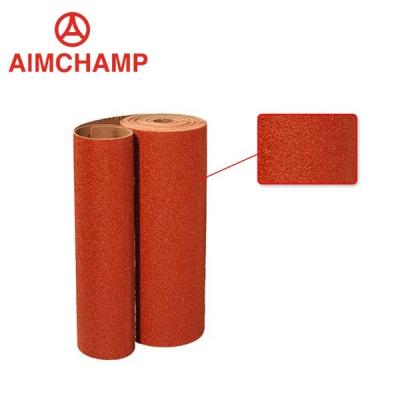 China 1.38 x 50m Jumbo Abrasive Cloth Roll Ceramic Zirconia Aluminum Oxide Silicon Carbide for sale