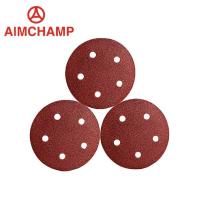 China Sandpaper Abrasive Disc Aluminum Oxide Metal Polishing Sandpaper Disc for sale