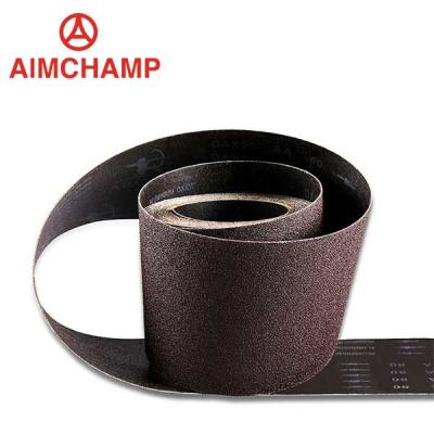 China Abrasive Disc Wood Polishing Belt Sanding Roll Abrasive Cloth Silicon Carbide for sale