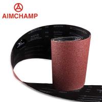 China Woodworking Sand Belt Machine Jumbo Roll Zirconia Abrasive Belt A Vital Bond for sale