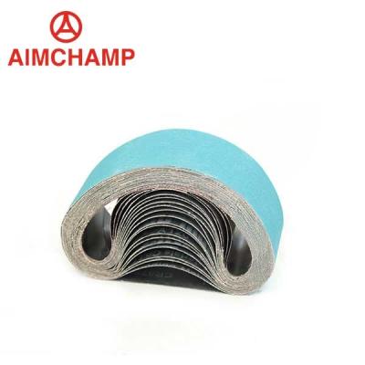 China 40 Grit Sanding Belts Wood X-wt Cloth red aluminum oxide silicon carbide for sale