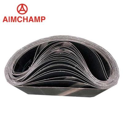 China 150 Grit General Metal Silicon Carbide Abrasive Grinding Belt Sanding Roll for sale
