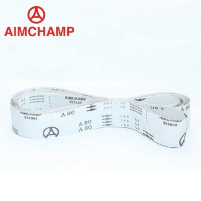 China Flexible Sanding Cloth Aluminum Oxide Abrasive Sanding Belt Soft Abrasive Cloth for sale