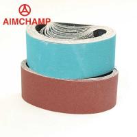 China 120 Grit Metal Zirconia Abrasive Belt Coated Abrasive Cloth Roll for sale