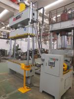 China 100 Ton Four Pillar Press Hydraulic Deep Draw Machine 1000KN For Automobile for sale