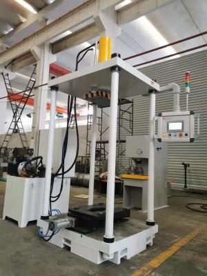 China Custom Servo Four Column Hydraulic Press Machine CE ISO HMI Control for sale