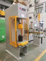 China 40Ton C Type Servo Automatic Hydraulic Press 7.5kw PLC HMI Control for sale