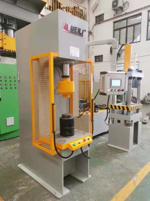 China 40Ton C Type Servo Automatic Hydraulic Press 7.5kw PLC HMI Control for sale