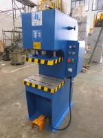 China HMI PLC C Frame Hydraulic Press Machine 5 Ton Hydraulic Press Metal Forming for sale