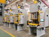 China C Type 40Ton Servo Hydraulic Press Machine CE ISO PLC HMI 400KN for sale
