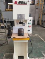 China 2.5Ton C Frame Hydraulic Press Machine Moto Pump PLC HMI TPC for sale
