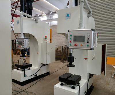 China 10ton C Frame Electric Servo Press Operation Height 750mm PLC for sale