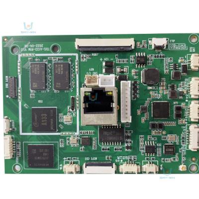 China Copper Prototype PCB Assembly Green Fr4 Printed Circuit Board for sale