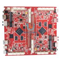 China SMT DIP Pcb Printed Circuit Board 6 Layers Commercial Display for sale