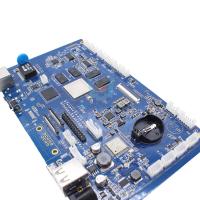 China Quickturn Turnkey PCB Assembly Bule Solder Mask FR4 PCB Immersion Gold for sale