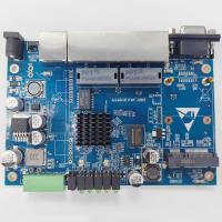 China IATF16949 Communication PCB Assembly Blue Electronic Circuit Board for sale