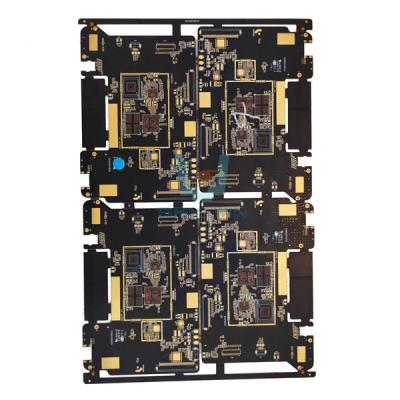China Customize Black Solder Mask Communication PCB Assembly SMT PCBA Service for sale