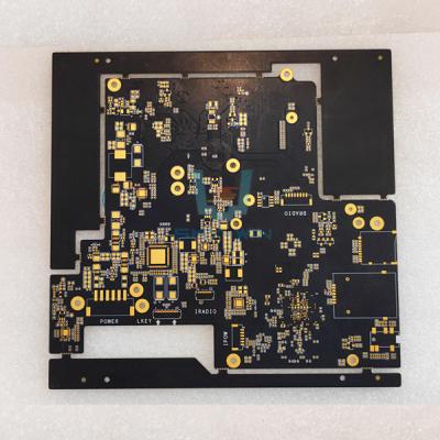 China 10 Layers Quick Turn PCB Fabrication Immersion Gold Surface Multilayer PCB Board Prototype for sale