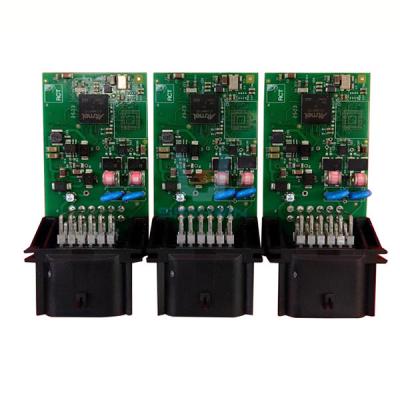 China HASL Lead Free PCB Fabrication With Min Hole Copper Thickness 35um Min Solder Mask Dam 4mil for sale