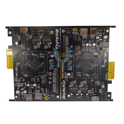 China Min. Line Spacing 0.1mm Multi Layer Prototype PCB Assembly With OSP Surface Finish FR4 Material PCB Assembly for sale