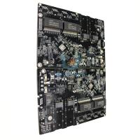 China 2mm Thickness Medical PCB Assembly Single Double Sided Black Solder Mask for sale