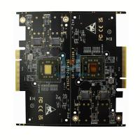 China Immersion Gold PCB Assembly Services Black Solder Mask for sale