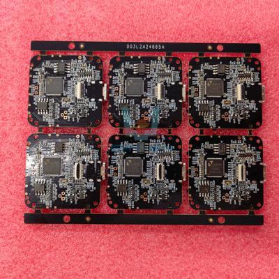 China Immersion Tin 1.60mm PCBA Black Solder Mask Medical PCB Assembly with Built in Battery for sale