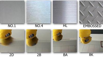 China ASTM Standards Stainless Steel Surface Treatment For Exterior Wall Decoration for sale