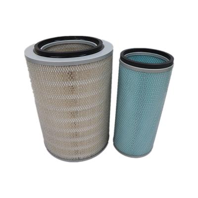 China Heavy Equipment Air Filter Cartridge For Engine Excavator for sale