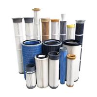 China Gas Turbine Intake Air Filter Cartridge Conical Flame Retardant F9 Efficiency Custom Sizes for sale