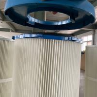 China Od 550mm Industrial Air Filter Cartridge for Dust Collector 99.99% Efficiency for sale
