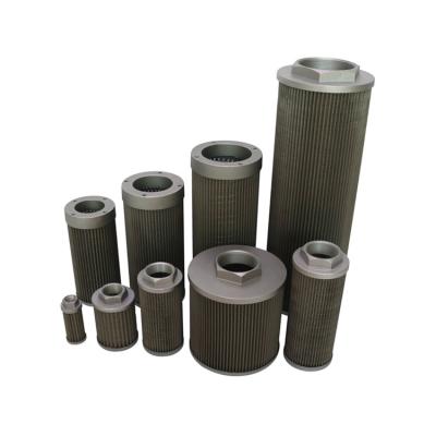 China Hydraulic Oil Suction Filter Element WUI-160X180-J 800X100G-J 250X80F-J High Efficiency Glass Fiber for sale