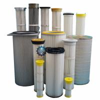 China Ptfe Hepa Dust Collector Cartridge Filter Industrial Air Filter Element for sale