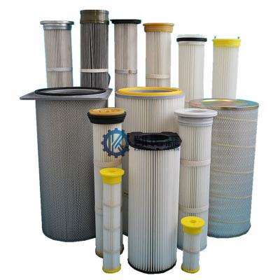 China Ptfe Hepa Dust Collector Cartridge Filter Industrial Air Filter Element for sale