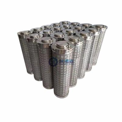 China Stainless Steel Sintered Mesh Filter Element 316 for Petrochemical 1-300μm for sale