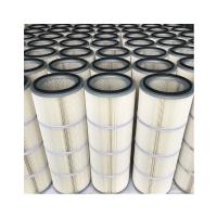 China Spunbonded Dust Collector Filter Cartridge 5 Micron Washable for sale