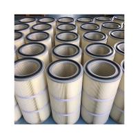 China Spunbonded Dust Collector Filter Cartridge 5 Micron Washable for sale