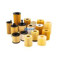 China OEM ODM Paper Oil Filter 150mm Height Diesel Engine Filter 390F for sale