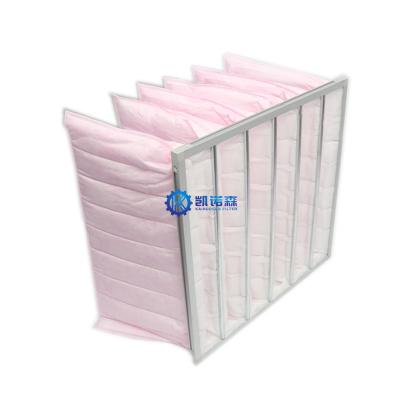 China Washable Synthetic Fiber Clean Room Air Filter F7 490x490x635mm for AC Systems for sale