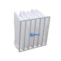 China 390*390*535mm Industrial Air Filter Pocket Air Filter Medium Efficiency for sale