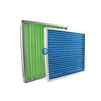 China KAINUOSEN Pleated F7 Medium Industrial Air Filter Galvanized Frame for sale