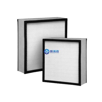 China ULPA HEPA Box Filter U13 U14 H15 H13 H14 305x305x70mm for HVAC Air Conditioning Systems for sale