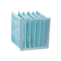 China Glassfiber Nonwoven Pocket HEPA Filter 595x595x600mm for Pre Filtration G4-F9 for sale