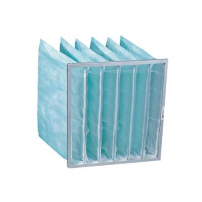 China Glassfiber Nonwoven Pocket HEPA Filter 595x595x600mm for Pre Filtration G4-F9 for sale