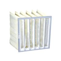 China Glassfiber Nonwoven Pocket HEPA Filter 595x595x600mm for Pre Filtration G4-F9 for sale